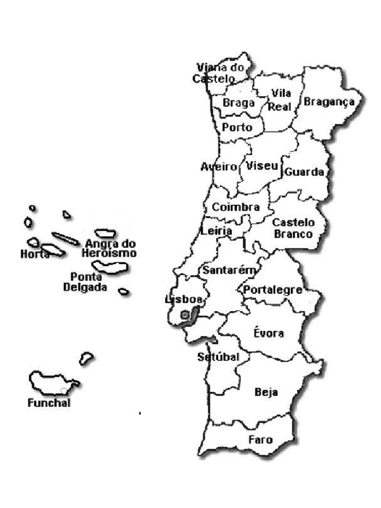 Mapa Portugal | PDF
