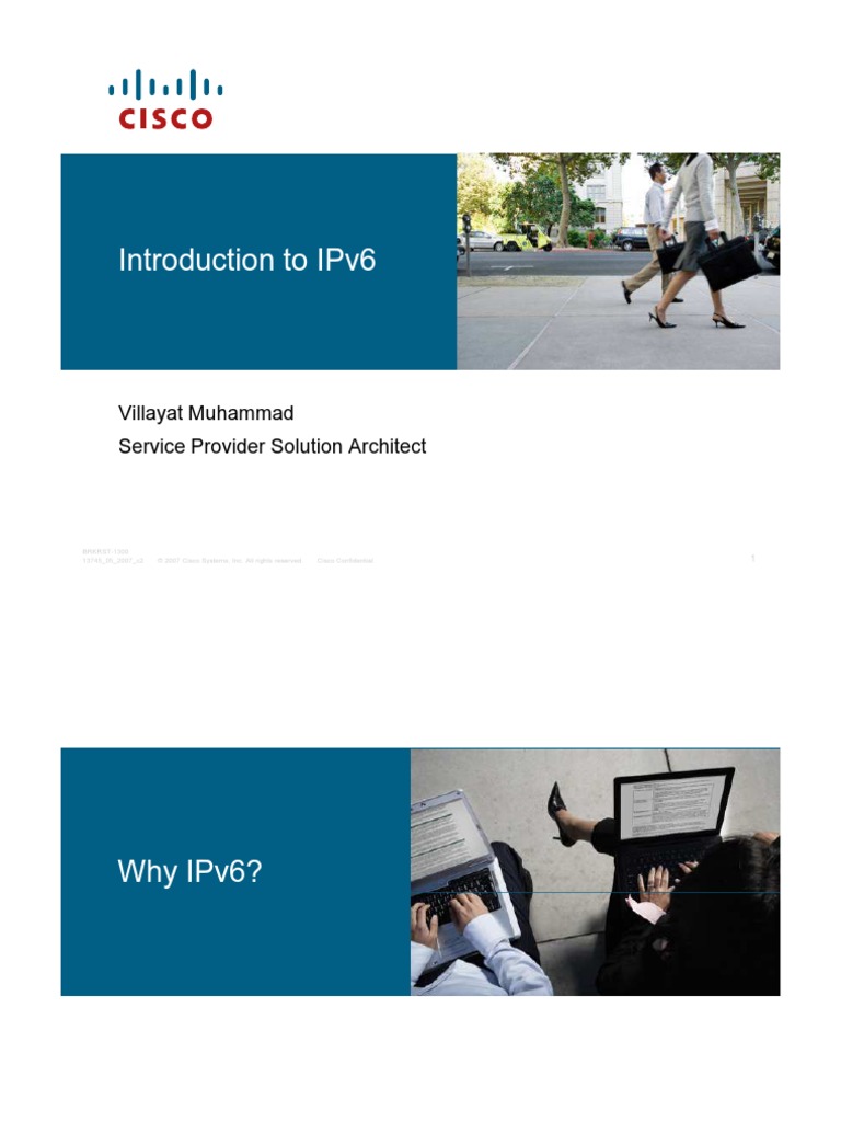 Muhummad Tutorial Ipv6 Basics | PDF | I Pv6 | Ip Address