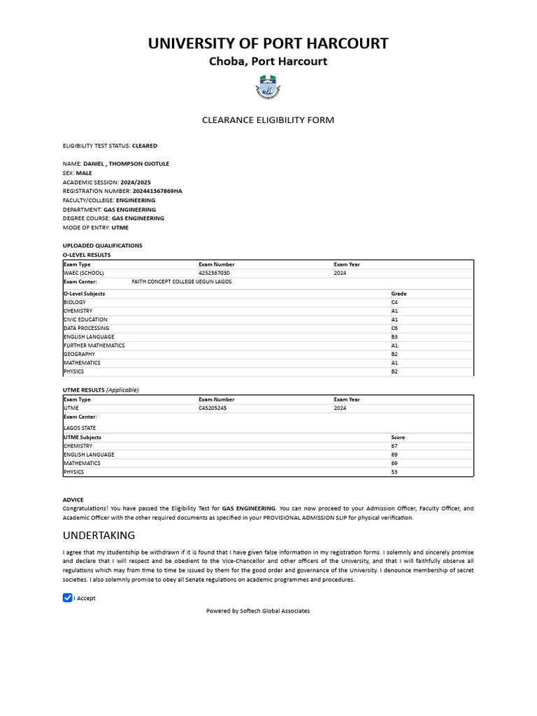 Clearance Eligibility Form | PDF | Vocational Education | Qualifications