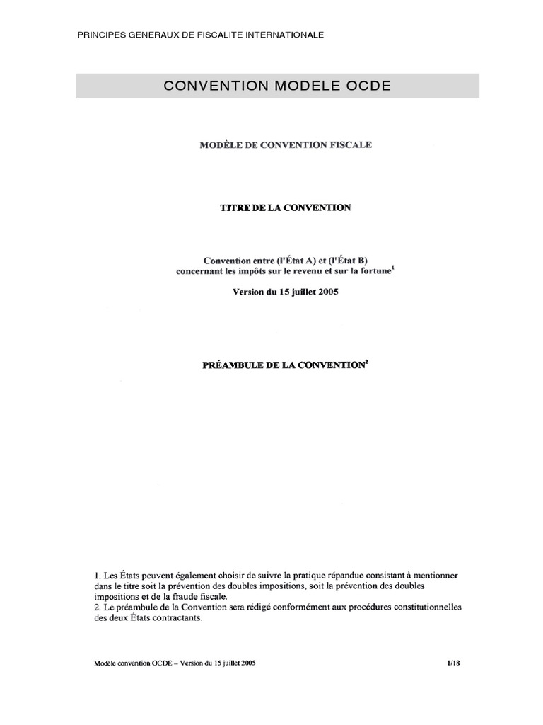 modele-OCDE | PDF