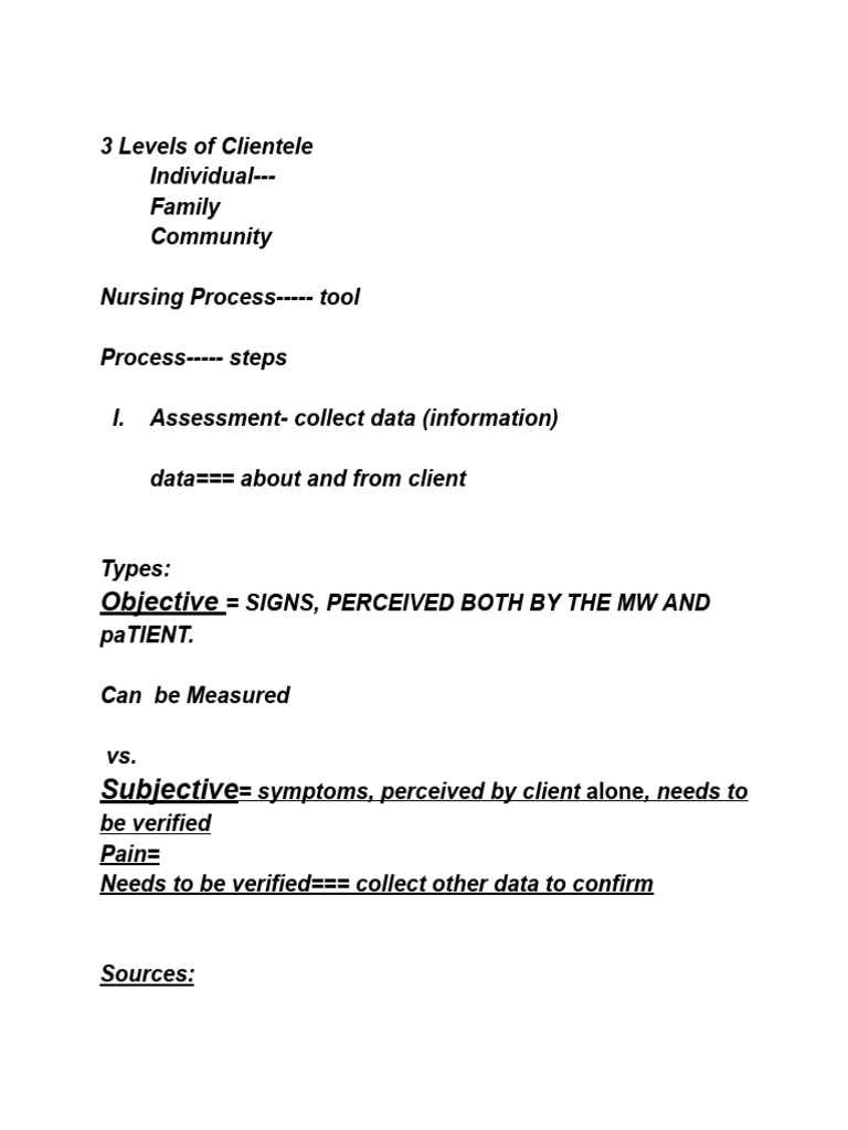 NURSING PROCESS Vital Signs Taking | PDF | Breathing | Pain