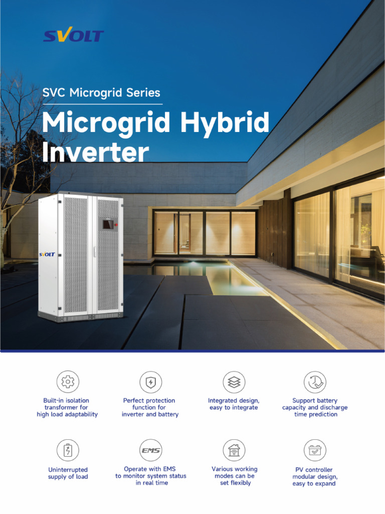 Microgrid Hybrid Inverter-For Za-0809 | PDF