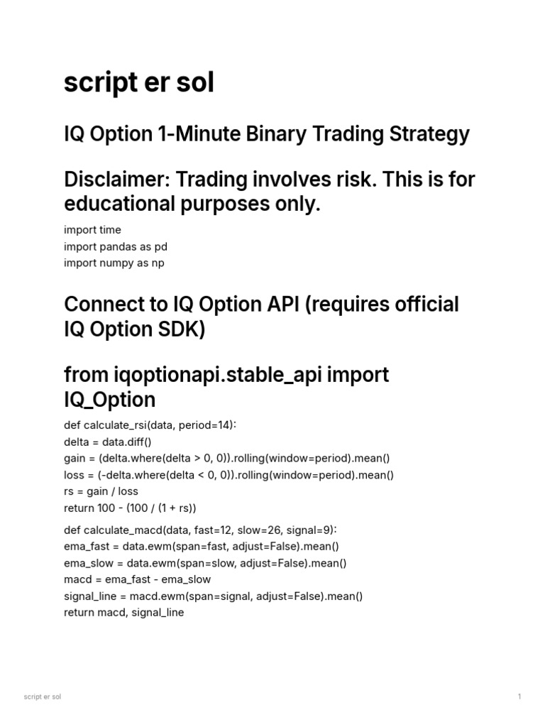 Script Er Sol | PDF | Mathematical Finance | Investing