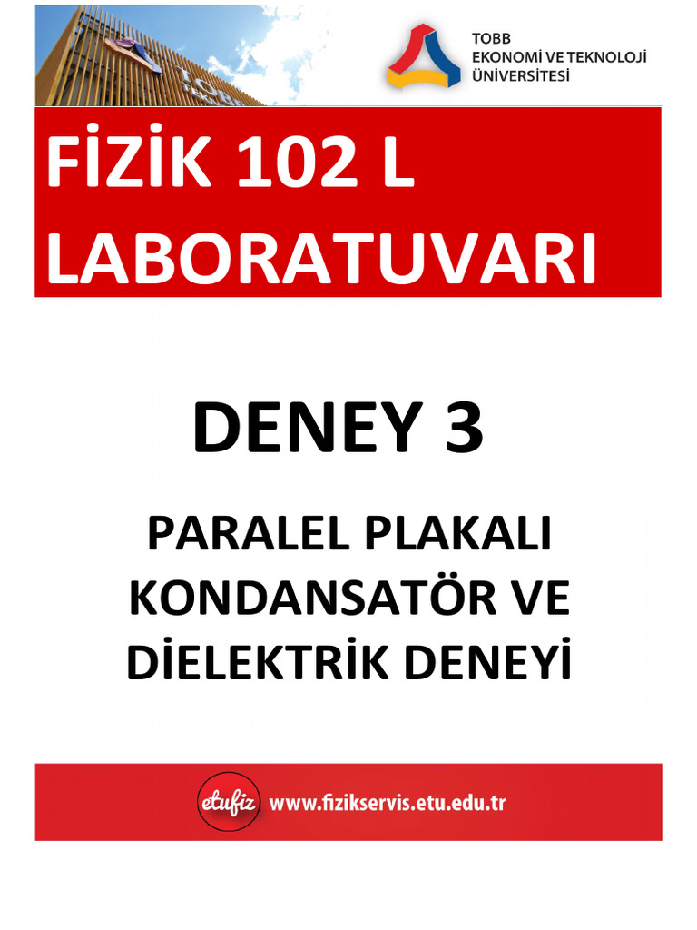FİZ102L Deney3 Föy | PDF