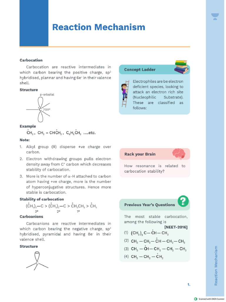 GOC - Reaction Mechanism | PDF