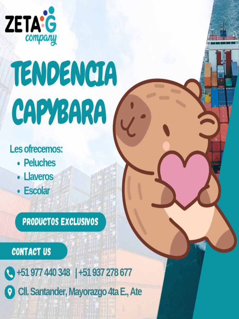 Cat Capybara Tendencia 0502 | PDF