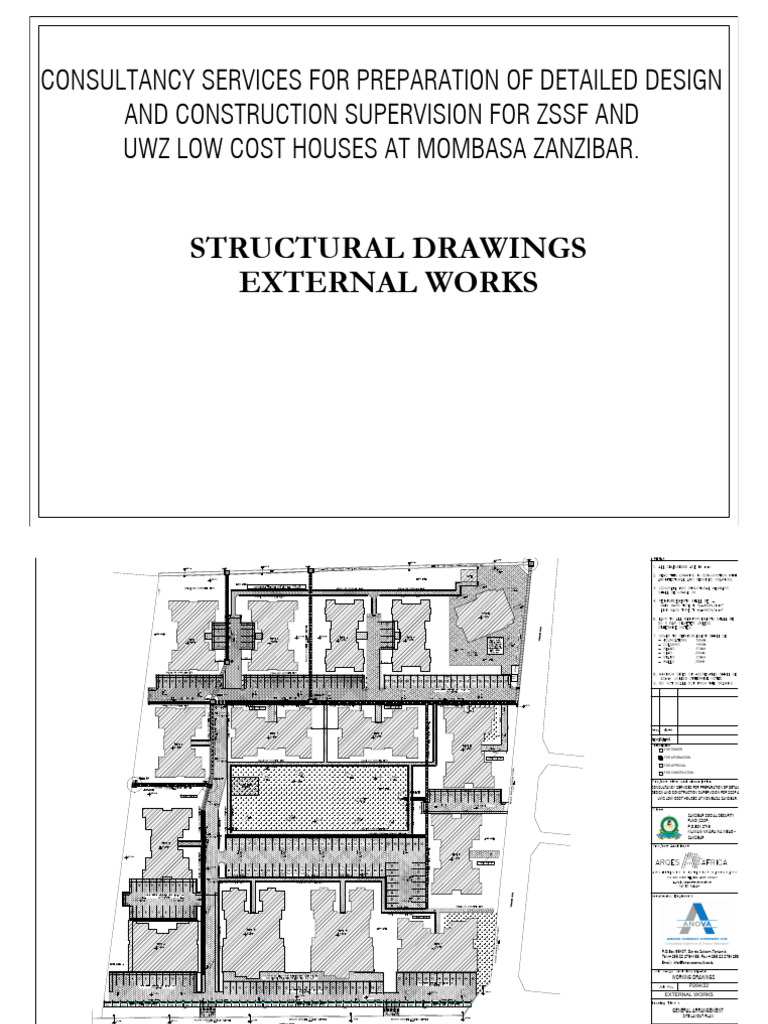 ZSSF Low-Cost Housing Design Plans | PDF | Tanzania