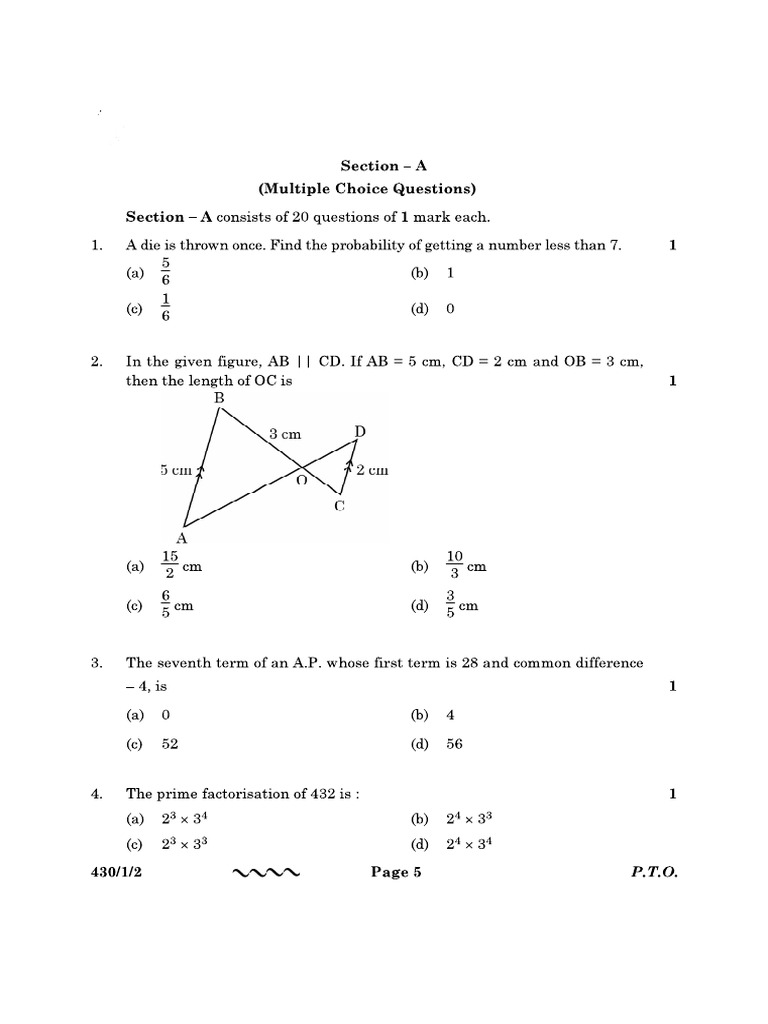 Math Mix PYQs | PDF