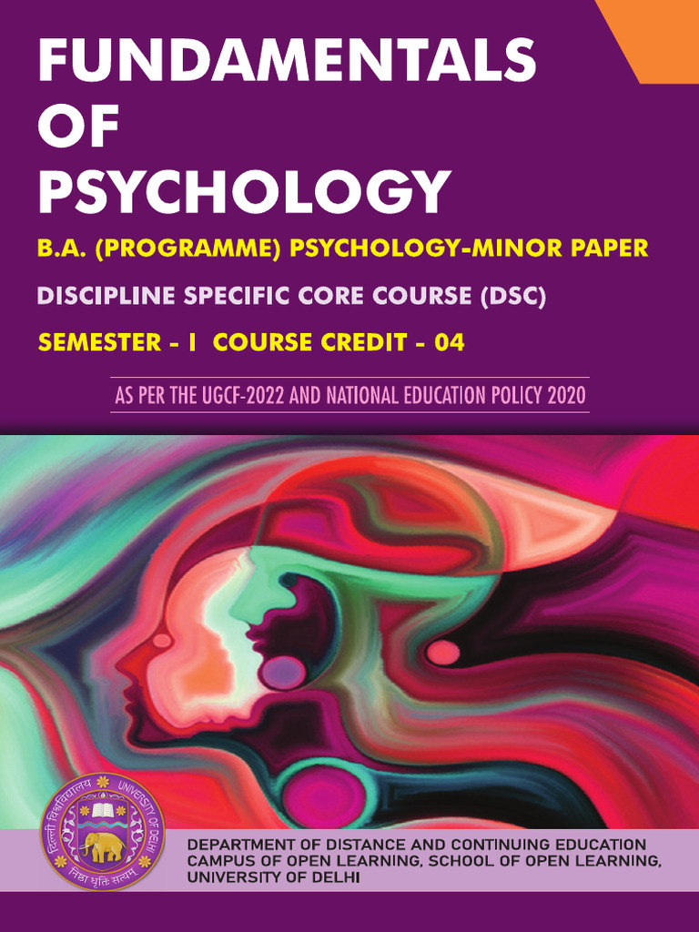 Unit 1-3 | PDF | Psychology | Behavioural Sciences