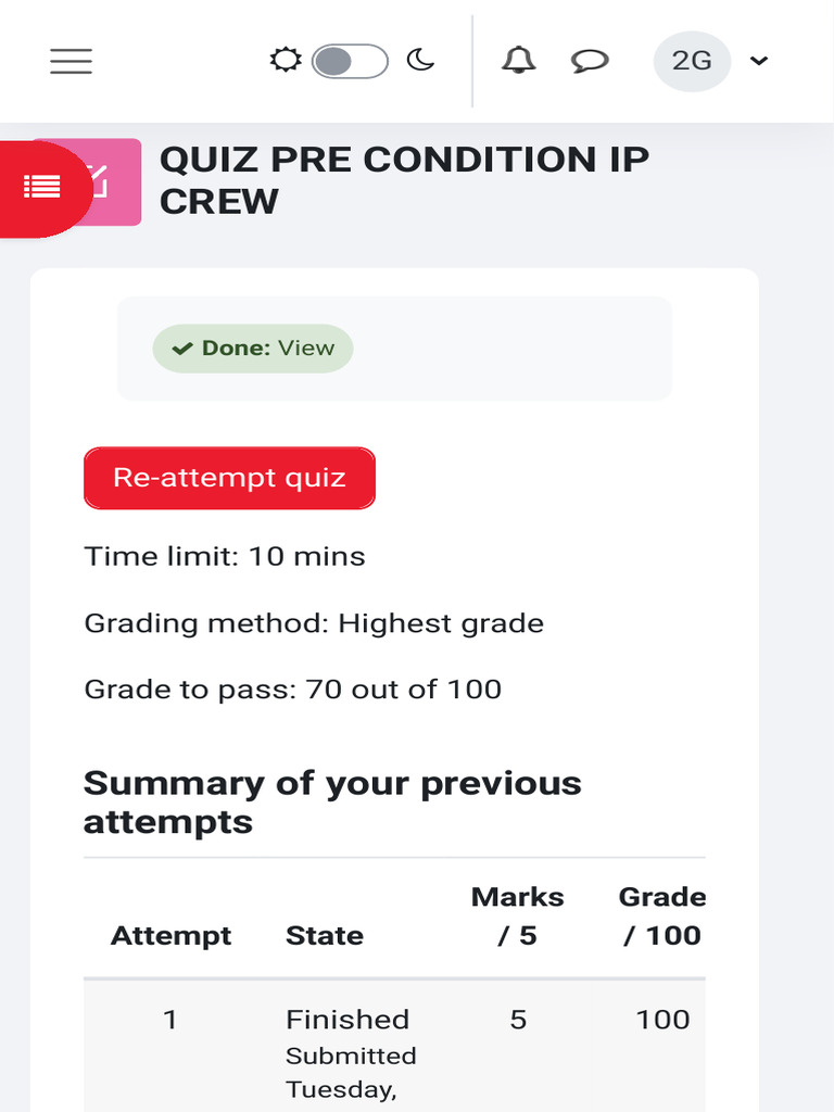 Ip Crew Alfamart Quiz Pre Condition Ip Crew | PDF