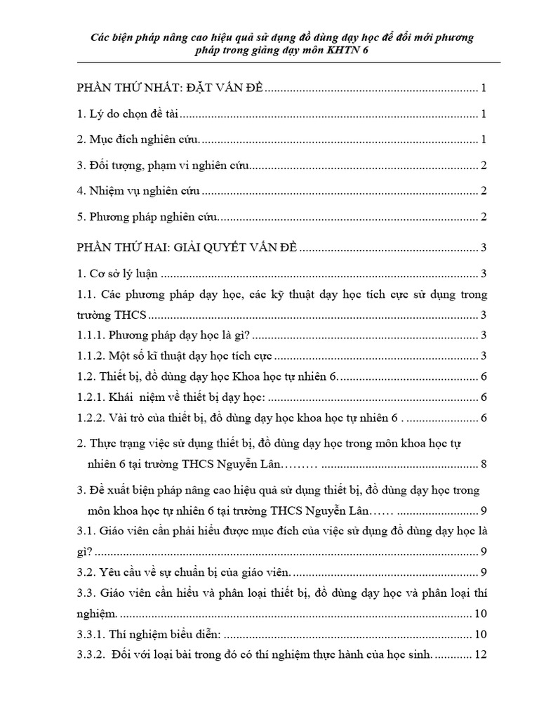 Cac Bien Phap Nang Cao Hieu Qua Su Dung Do Dung Day Hoc Nham Doi Moi Phuong Pha 2932023111525 | PDF