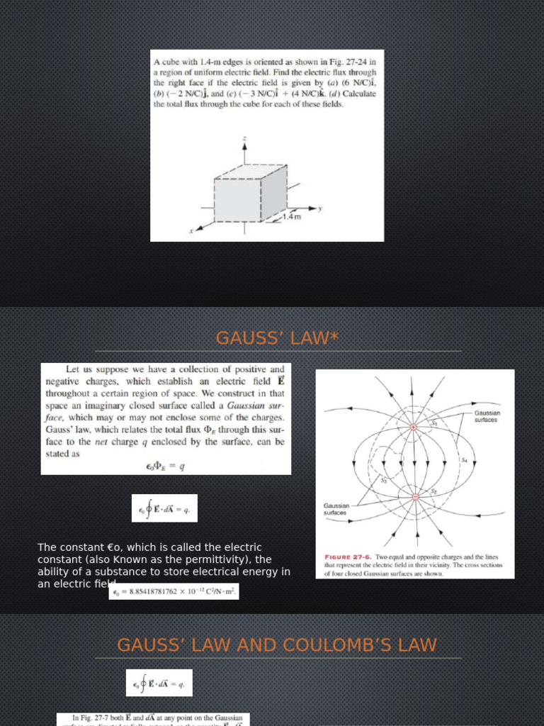 Gauss' Law and Magnetic Fields Explained | PDF | Magnetic Field | Magnetism