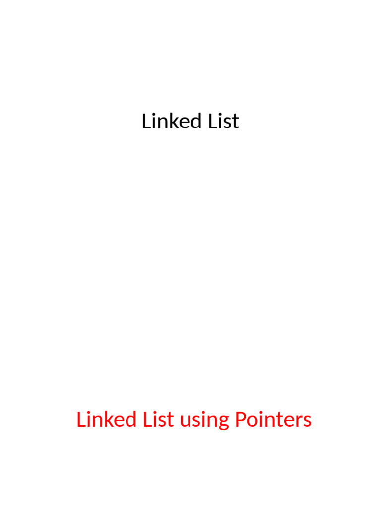 List - Array and Pointer Implementation 15 | PDF | Pointer (Computer Programming) | Computer ...