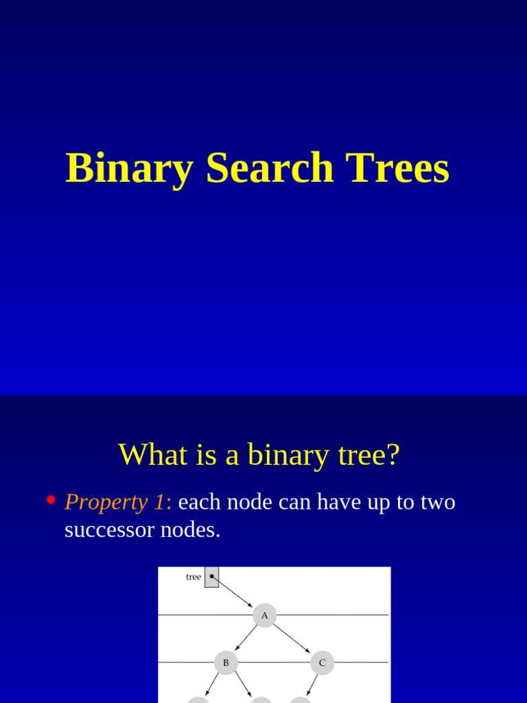 Binary Search Trees 19 Pdf Algorithms And Data Structures Computer Programming