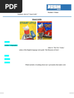 Stuartlittlenovelstudy | PDF | Vocabulary