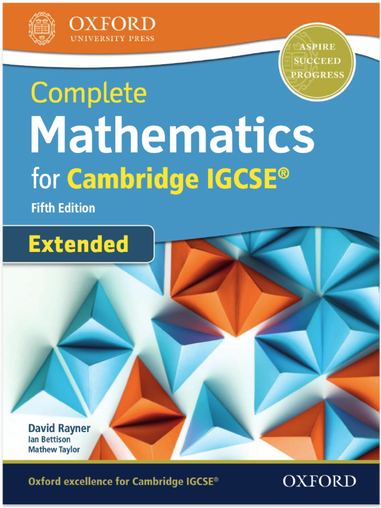 NEW Complete E Maths IGCSE | PDF