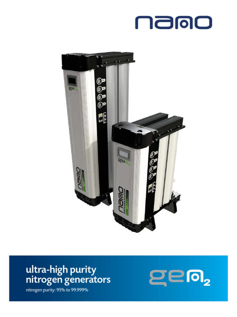 Nano Nitrogen Generator | PDF