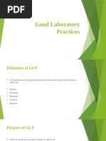 Good Laboratory Practice (GLP) Report Template - SafetyCulture | PDF ...