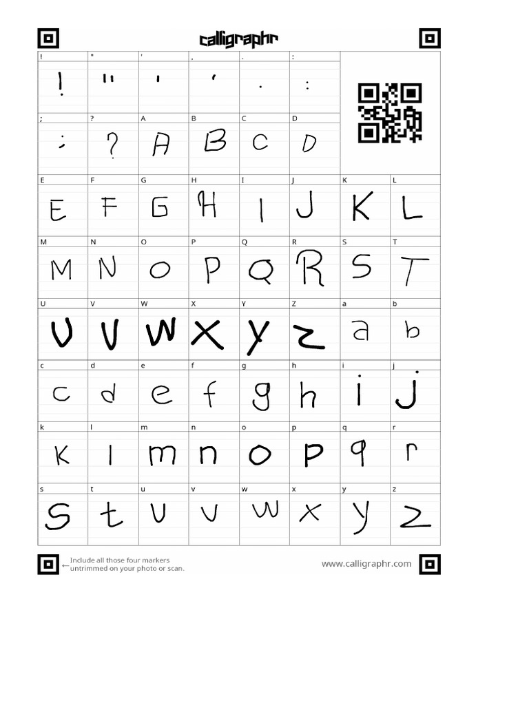 Calligraphr-Template (1) | PDF