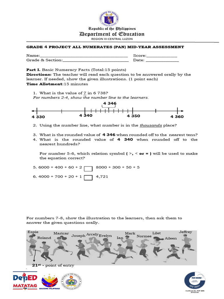 GRADE-4-PAN-MID-YEAR-ASSESSMENT | PDF | Learning | Human Communication