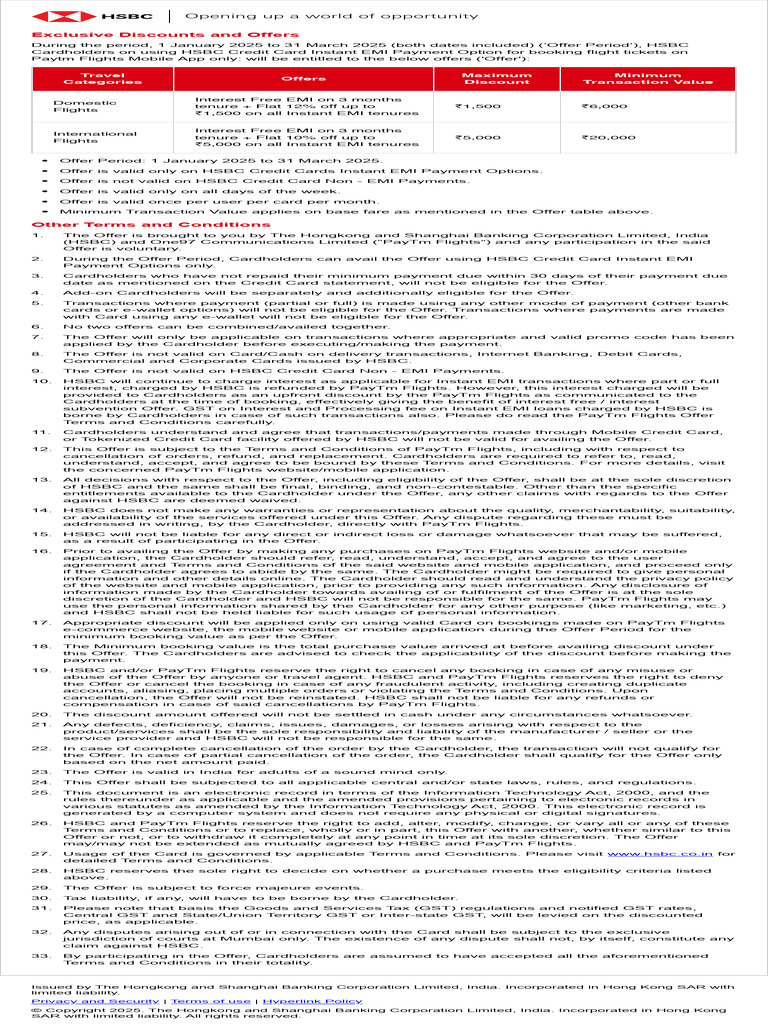 paytm-tnc | PDF | Credit Card | Payments