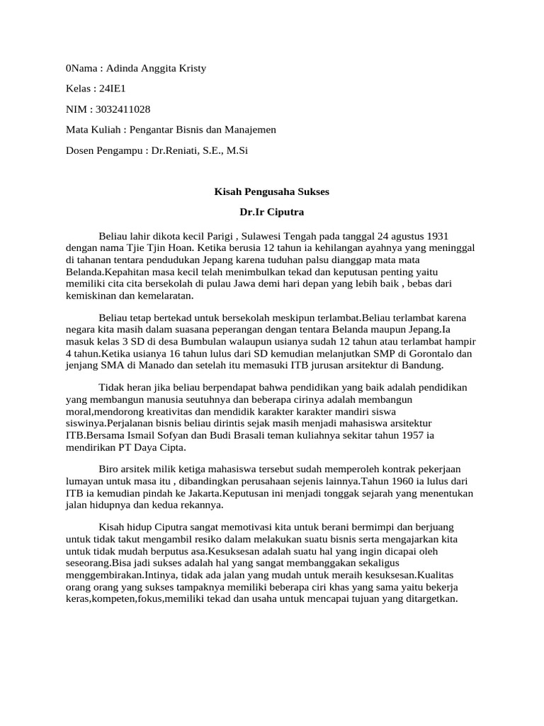 Adinda Anggita Kristy | PDF