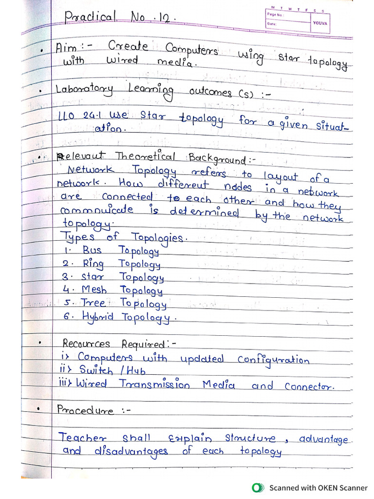 DCN Practical No 12 | PDF