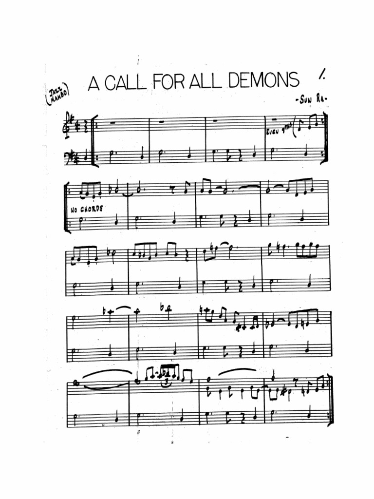 1 A Call For All Demons | PDF