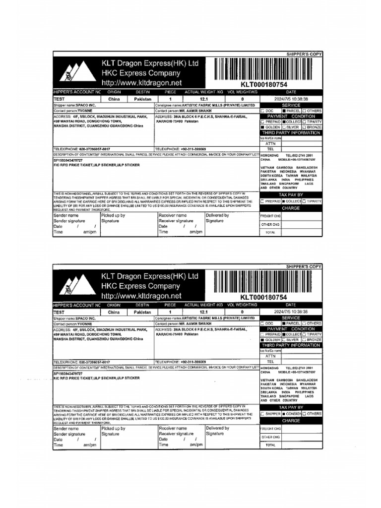 KLT000180754 AWB | PDF