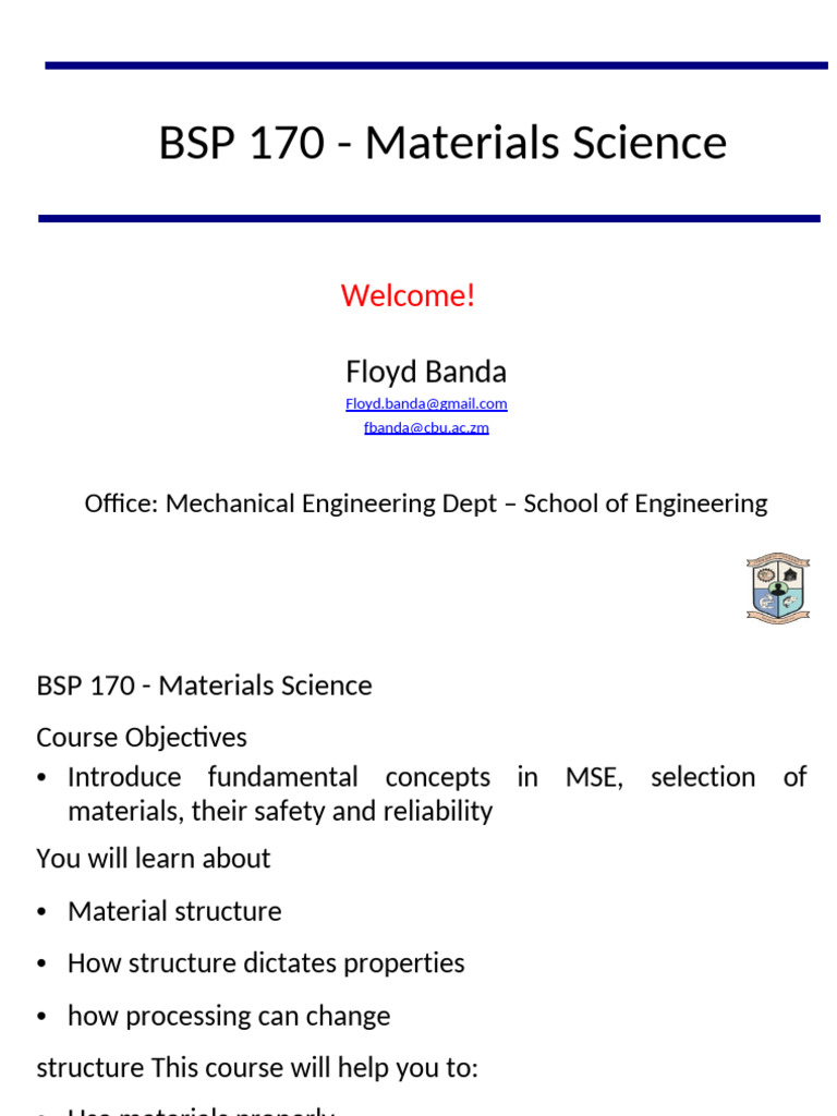 Engineering Students' Guide | PDF | Materials Science | Engineering