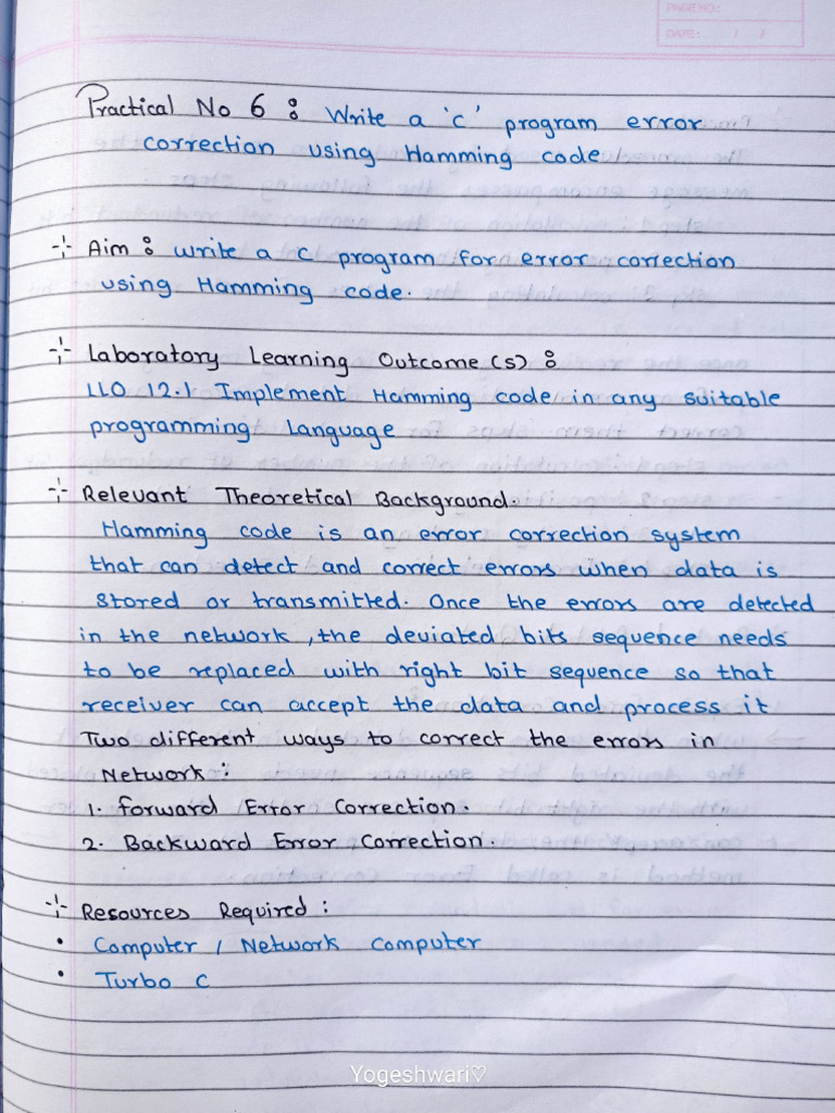 DCN Practical No 6 | PDF | Discrete Mathematics | Algorithms