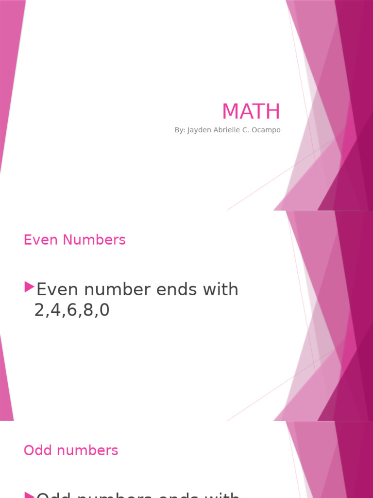 Math Lesson 2 | PDF