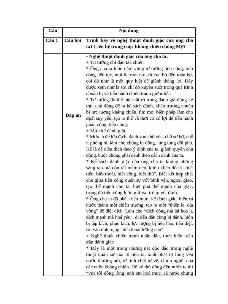 Đáp án bài 7 HP1 | PDF