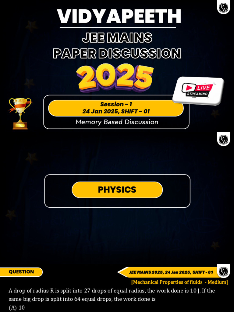 Physics_24-Jan-25 | PDF | Optics | Rotation