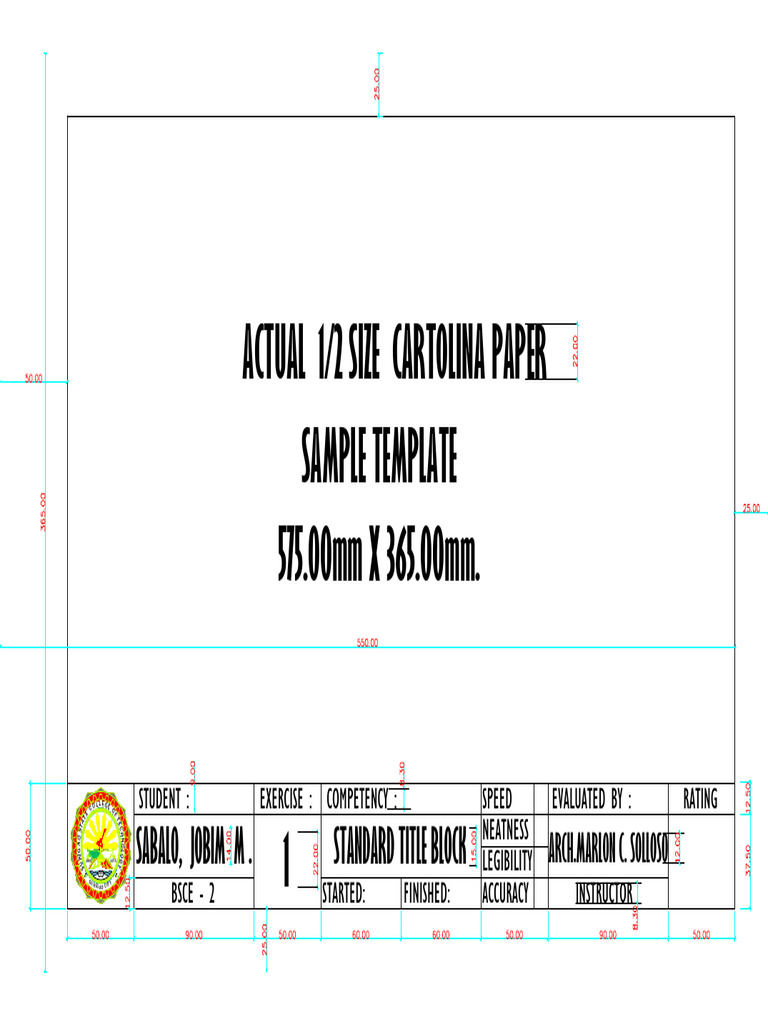 Drawing Lesson Manual Engg - Drawing Plans Model | PDF