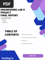 Fouling Factor Table | PDF | Heat Exchanger | Water