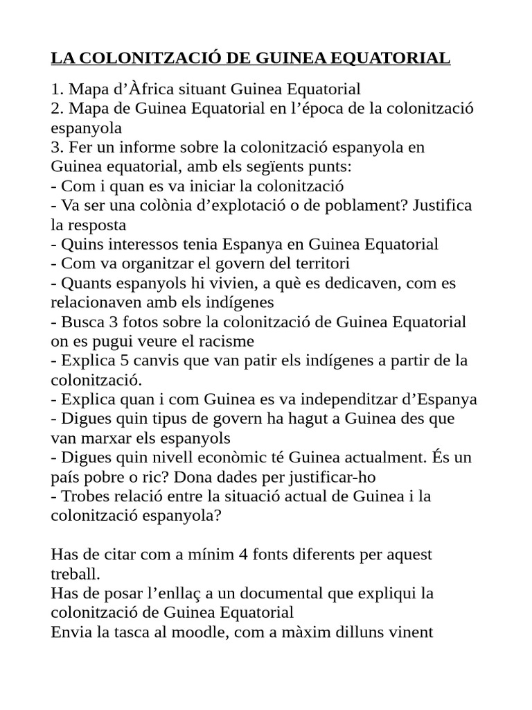 Guinea Equatorial | PDF