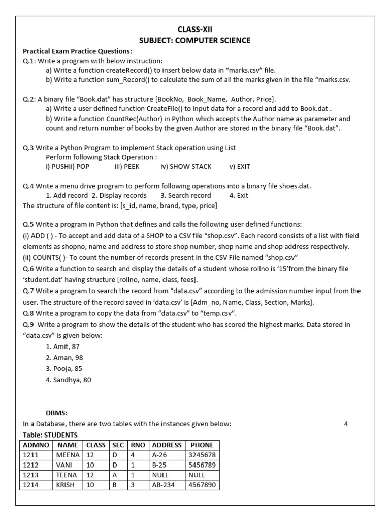 Practical Practice | PDF | Computer Program | Programming Practical Practice | PDF | Computer Program | Programming