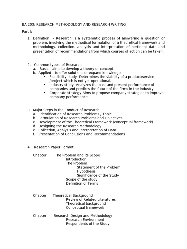 Business Research | PDF