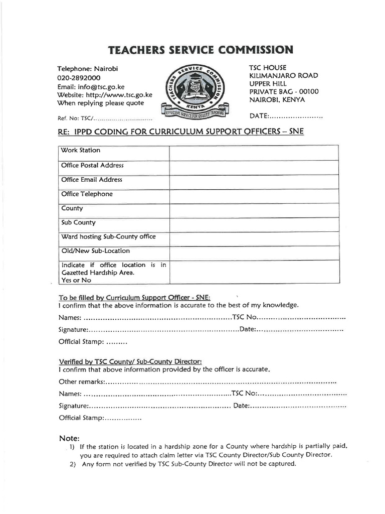 IPPD CODING FORM SNE | PDF
