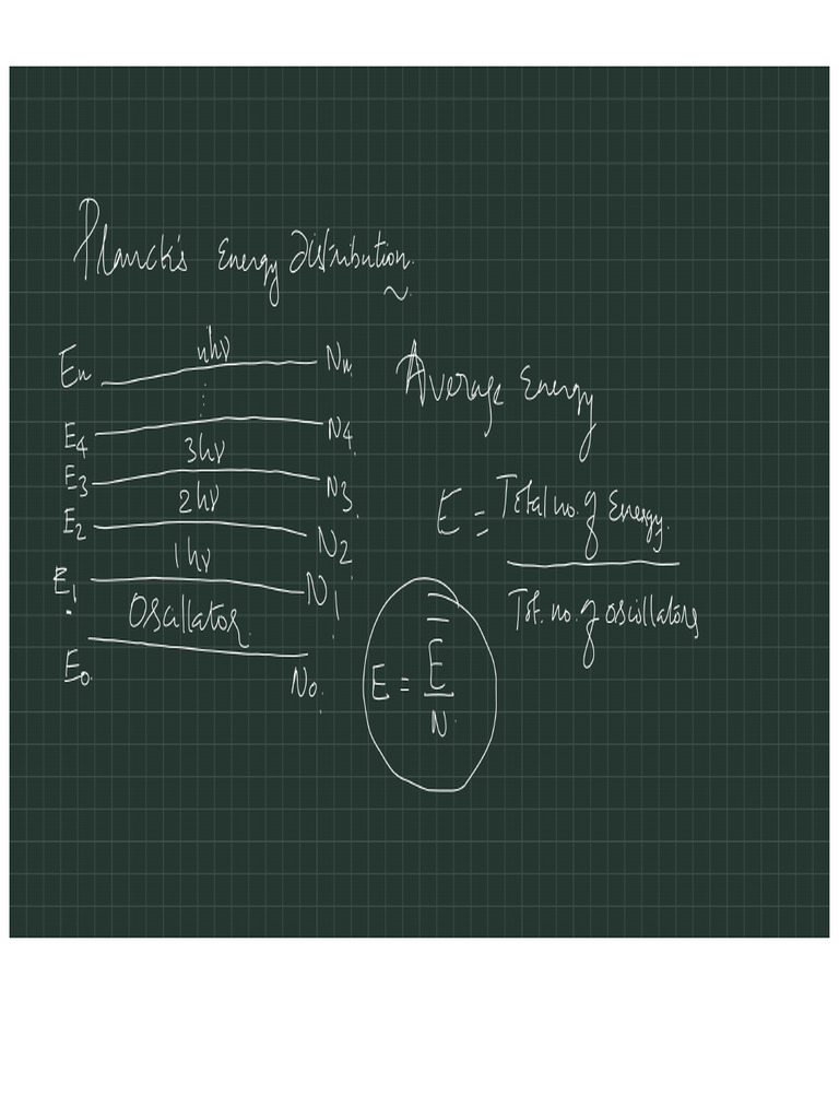 Planck Equation | PDF