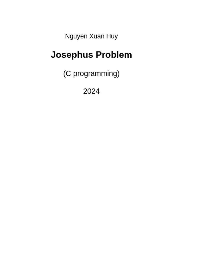 Josephus | PDF