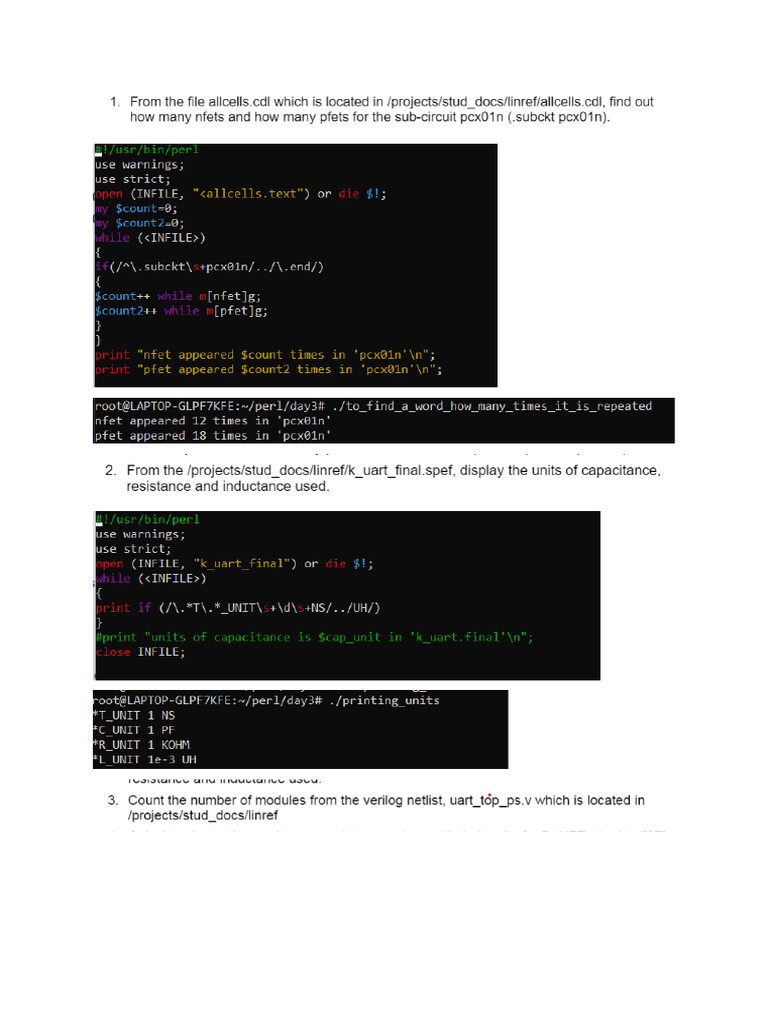 day-3 PERL assignment | PDF