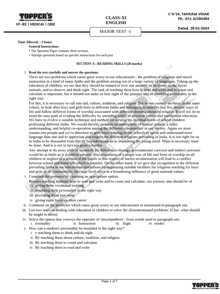 Religious and Moral Education Challenges | PDF | Plastic | Faith
