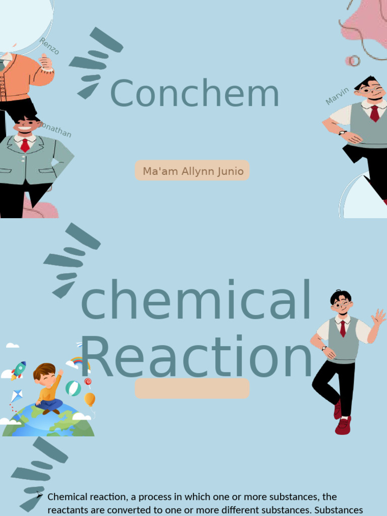 Chemical Reaction - Conchem | PDF