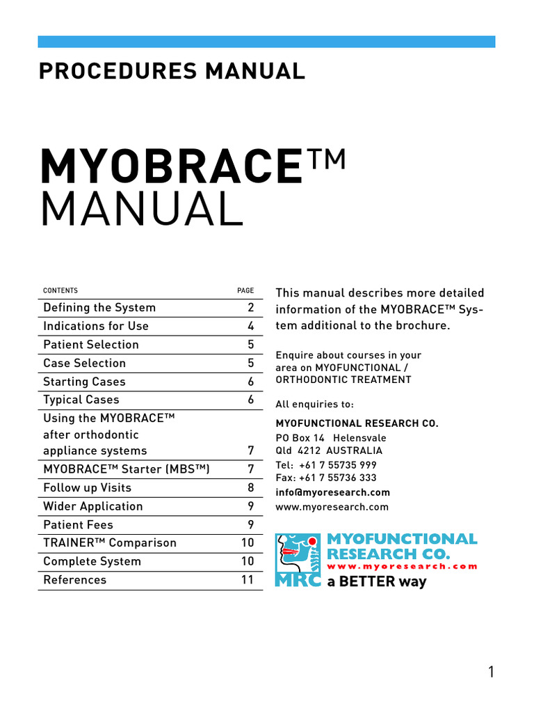 Mbs Manual Pdf Orthodontics Dental Anatomy