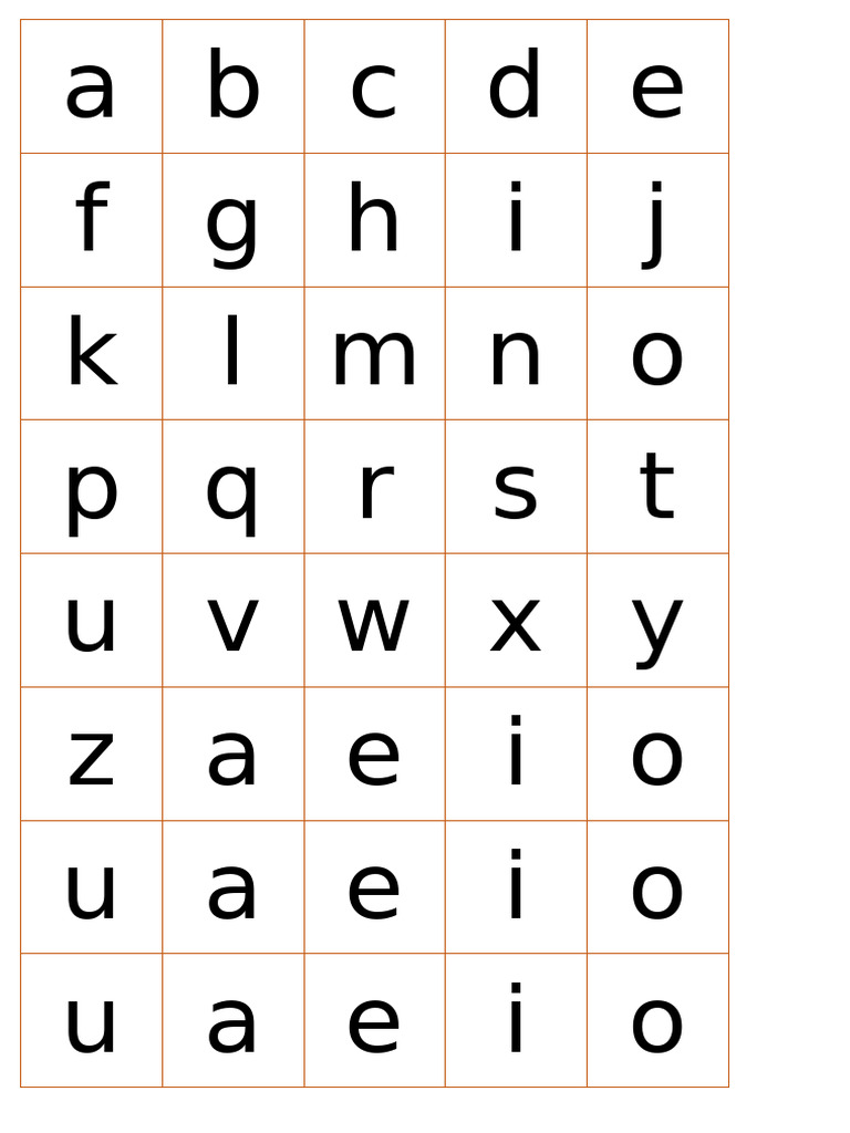 Abcde Fghi J Klmno PQRST Uvwxy Zaeio Uaeio Uaeio | PDF