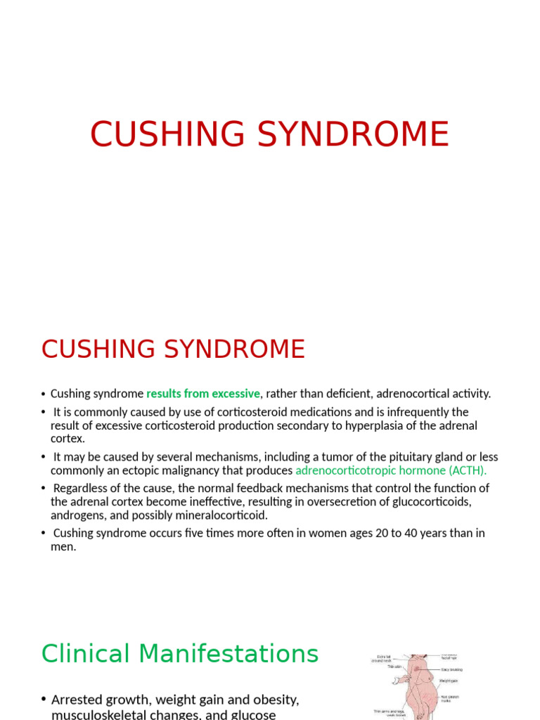 12 Cushings Syndrome | PDF | Adrenal Gland | Cortisol