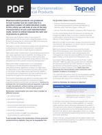 USP Particulate Matter Standards | PDF | Filtration | Membrane Technology