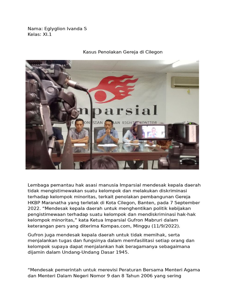 Egly Tugas Ppkn Word Pancasila | PDF